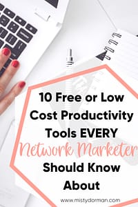 Top 10 Tools to Get More Productive in Your Network Marketing Business