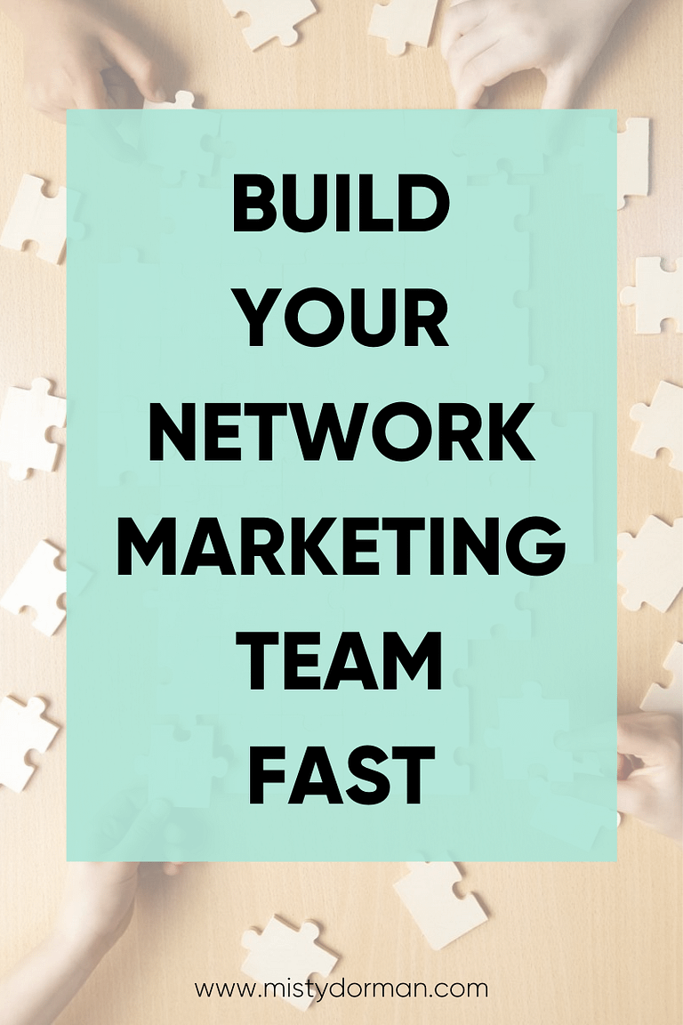 How to Build a Network Marketing Business Quickly